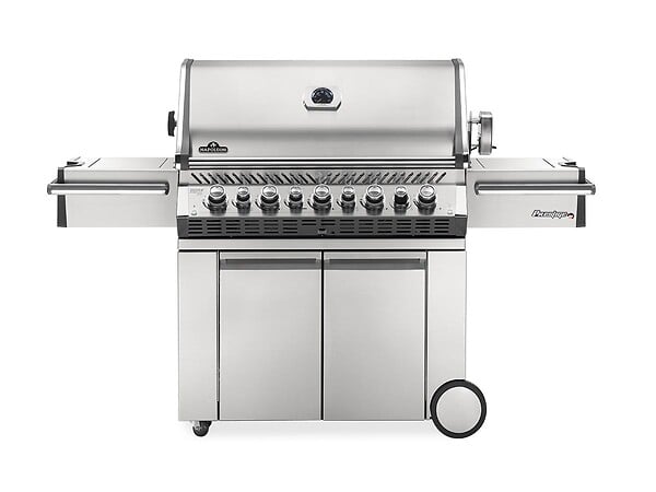 Barbecue à gaz Prestige Pro 665 SIB inox 5 brûleurs + Sizzle Zone ...