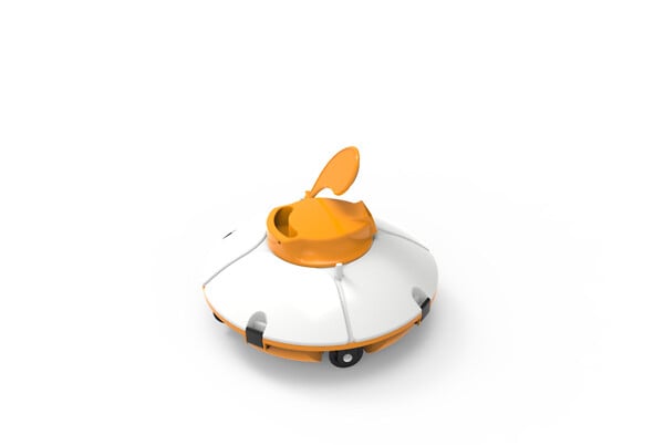 Robot frisbee orange BESTWAY | Bricomarché
