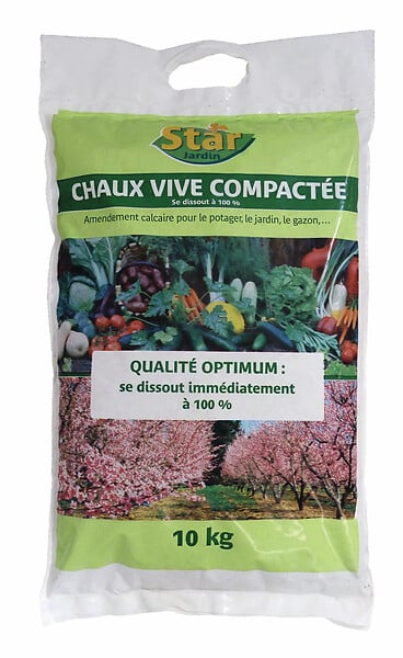 Chaux vive compactée 10kg STARJARDIN | Bricomarché