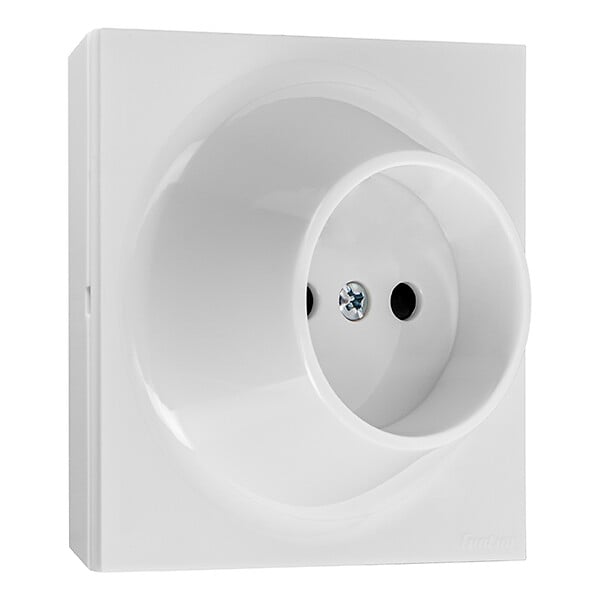 FONTINI-FONTINI Neo Evo Prise de courant 2P saillie complète blanche ...