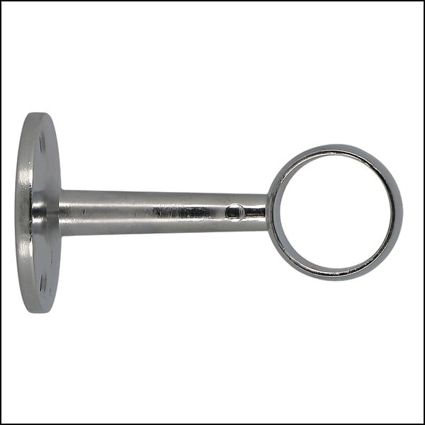 2 supports métal dressing d25 chrome 70mm MOBOIS | Bricorama