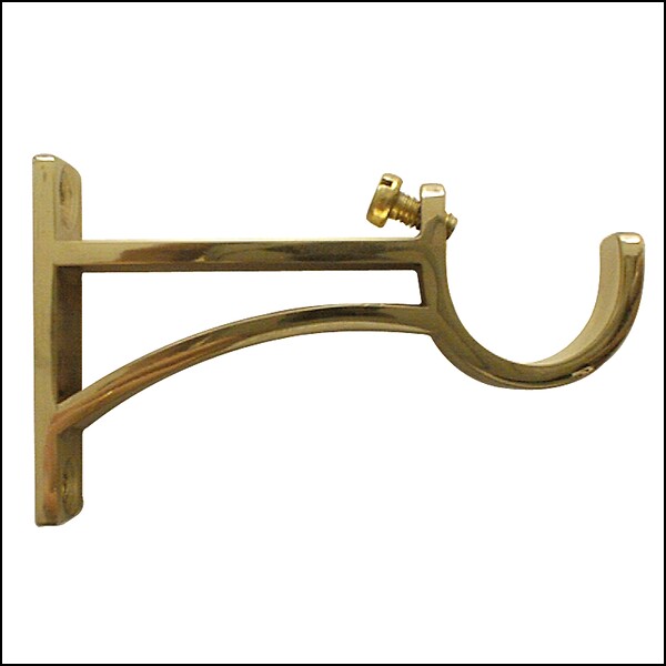 Support console ouvert 60mm laiton diamètre 20mm MOBOIS | Bricomarché