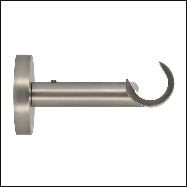 1 SUPPORT OUVERT 80MM AXE/MUR EASY FIX D.20mm CHROME MAT | Bricorama