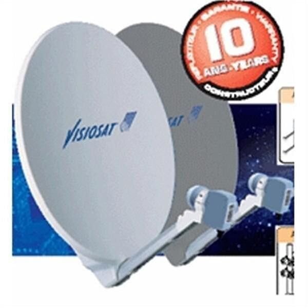 antenne parabolique fibre 65cm + lnb - 140796 | Bricorama