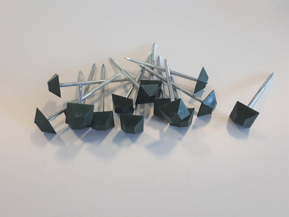 50 pointes toiture bitume vertes | Bricomarché