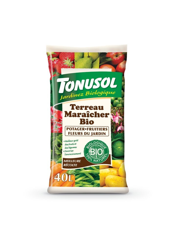 Terreau maraicher bio 40L | Bricomarché