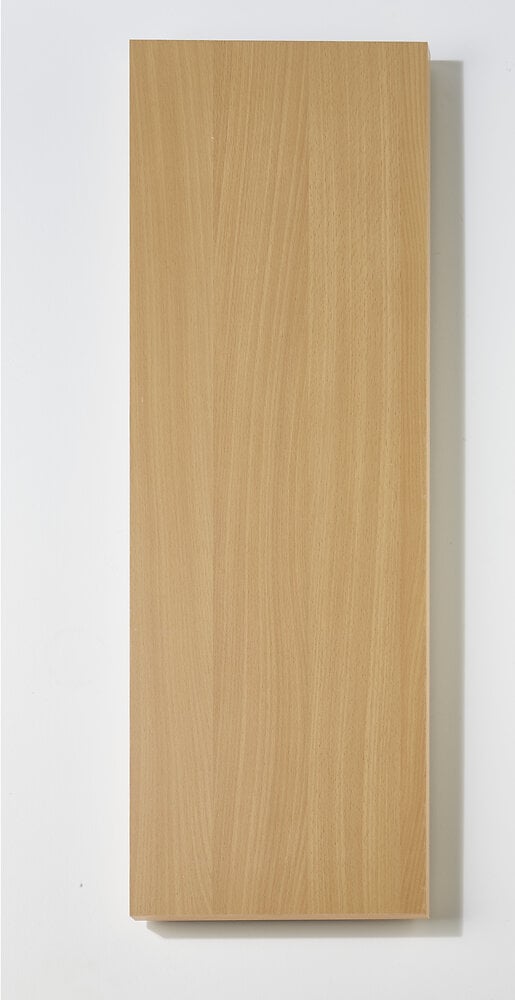 Tablette bois modèle droit 80x25cm hêtre MOTTEZ | Bricomarché