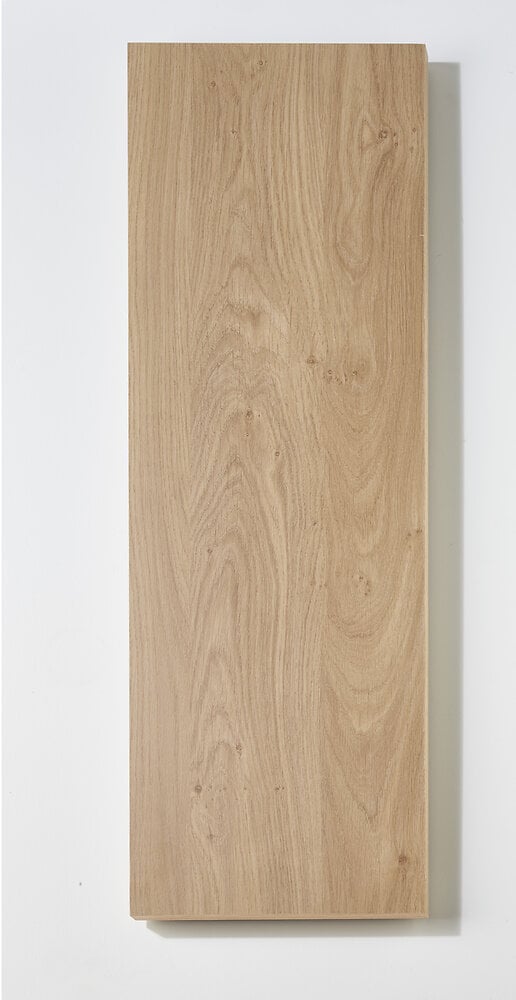 Tablette bois modèle droit 80x25cm chêne rustique MOTTEZ | Bricomarché