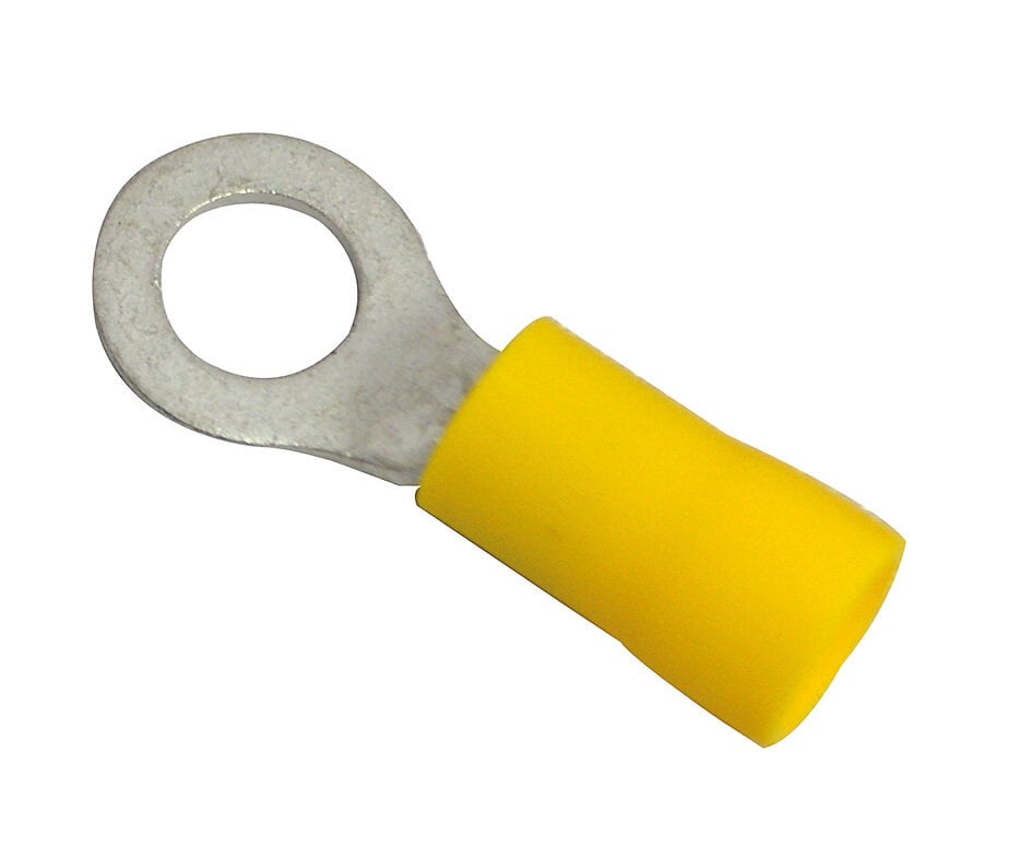 10 cosses 6mm2 rondes 6.5mm jn | Bricomarché