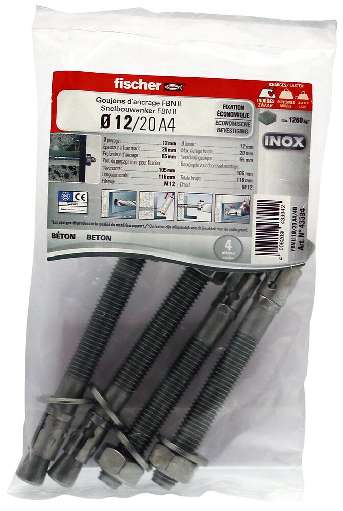 4 sachet gouj fbnii - 12-20 a4 | Bricomarché