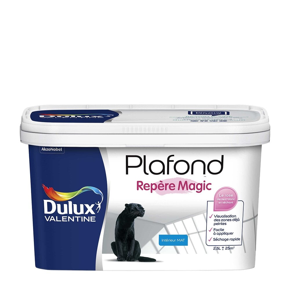 Peinture Plafond Magic Dulux Valentine Mat 2.5L | Bricomarché
