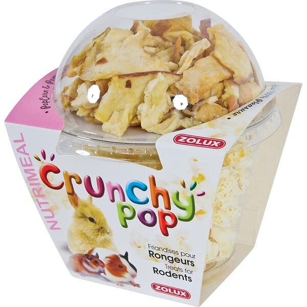 Friandise crunchy pop pomme 33g ZOLUX | Bricorama