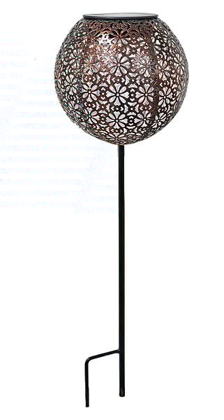 Décoration solaire métal - design rétro - Balise GALIX | Bricomarché