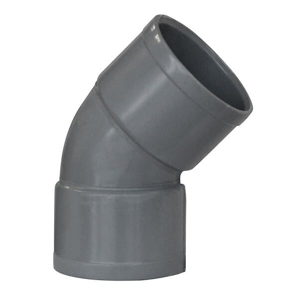 Coude pvc ff 45° diametre 100mm JARDIBRIC | Bricomarché