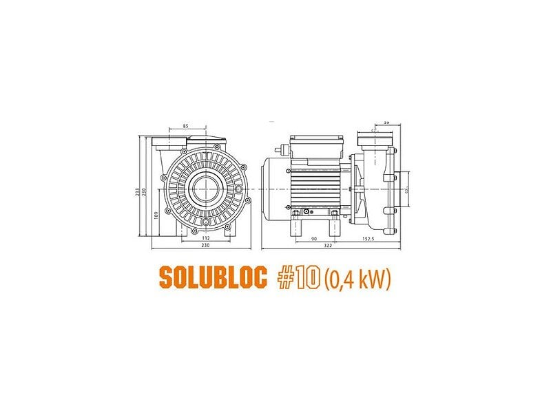 Pompe compatible desjoyaux solubloc 20 pour bloc p25 | Bricomarché