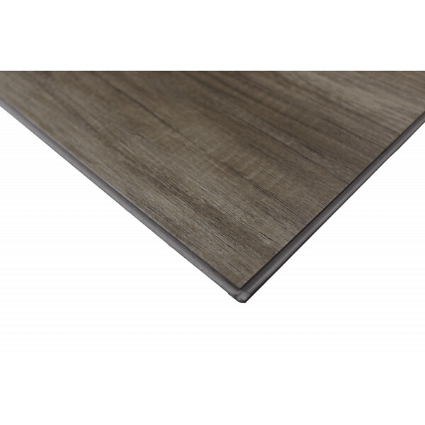 Sol SPC haute résistance clipsable tout en un gris 1,95 m² (couche d ...