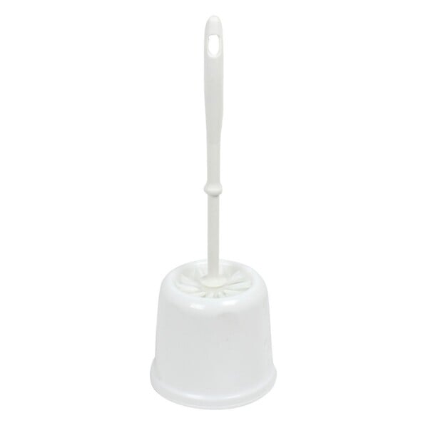 Brosse et support WC FRANDIS Plastique Blanc Mat D.11cm | Bricorama
