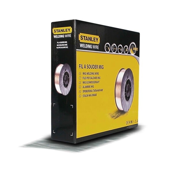 Fil MIG Acier Soudure STANLEY D0.6mm | Bricorama