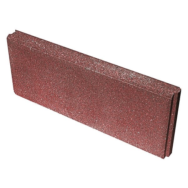 Bordure droite lisse - Rouge - 50x20x5cm EDYCEM PPL | Bricorama