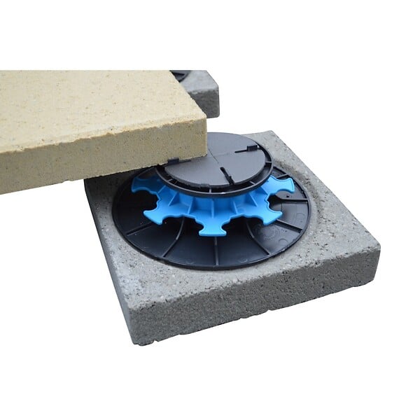Dalle pour support de plot - Béton - 25x25x4.5cm EDYCEM PPL | Bricomarché