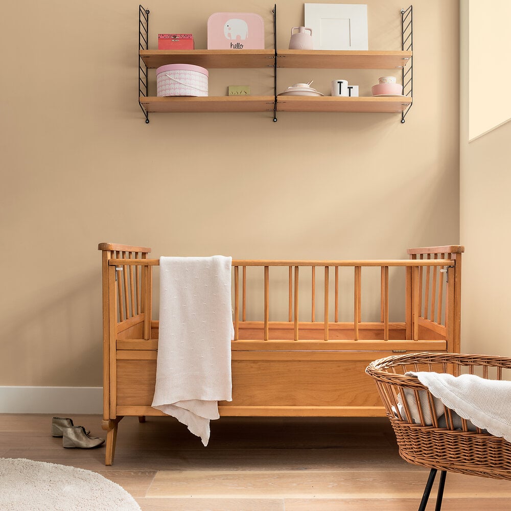 Peinture Crème de Couleur - Zéphir Ivoire - Satin - 2,5L | Bricorama