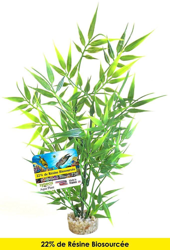 Tyrol bioaqua bamboo h.25cm pour aquarium | Bricomarché