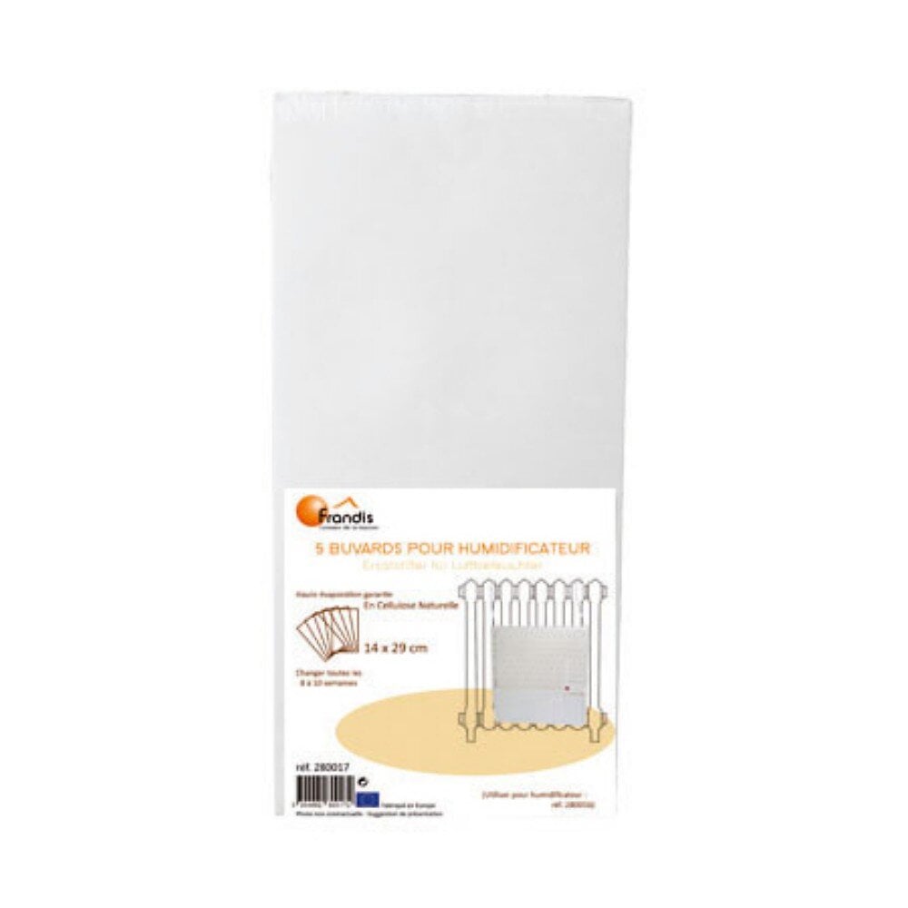 Buvards pour saturateur FRANDIS 14x29cm Lot de 5 | Bricorama