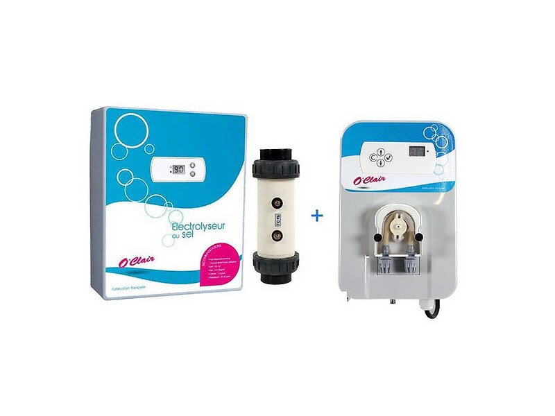 Pack électrolyseur + régulateur ph o'clair s60 | Bricorama