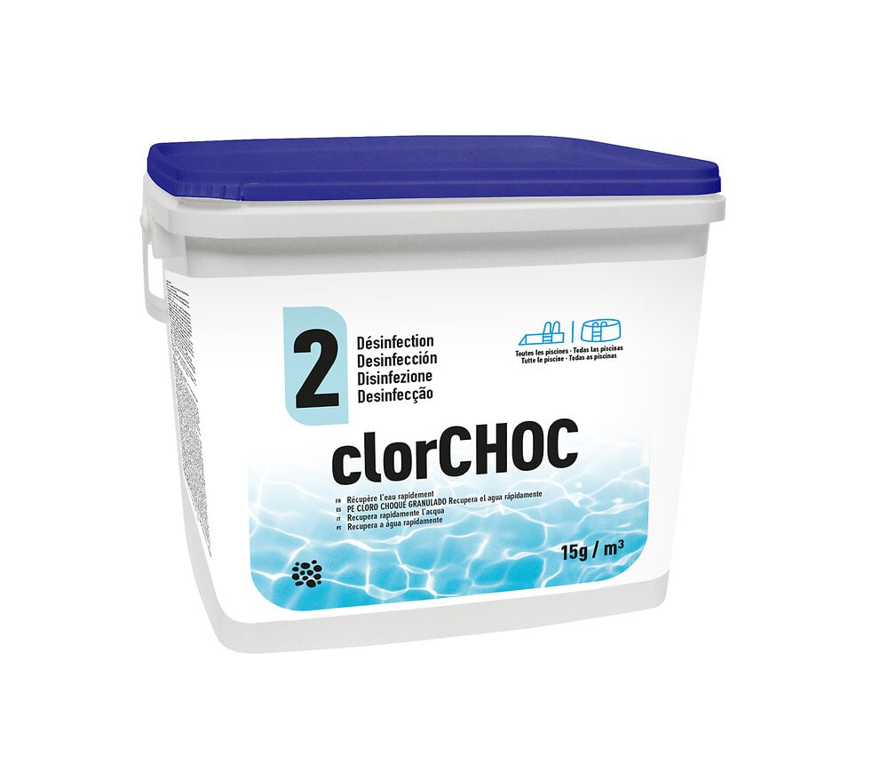 Chlore choc 5 Kg - Granulés | Bricomarché