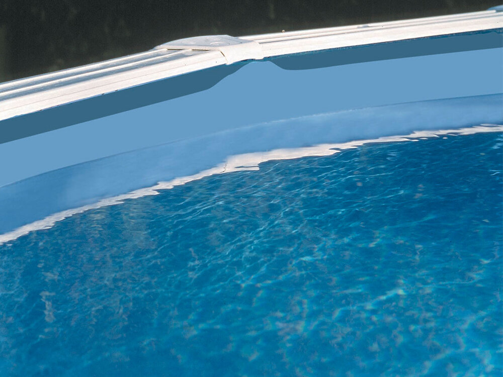 Liner seul bleu pour piscine acier ovale 5,27 x 3,27 x 1,22 m - Gré ...