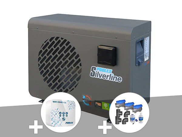 Pompe à chaleur 21,72 kW Poolex Silverline 220 + Boitier de contrôle ...