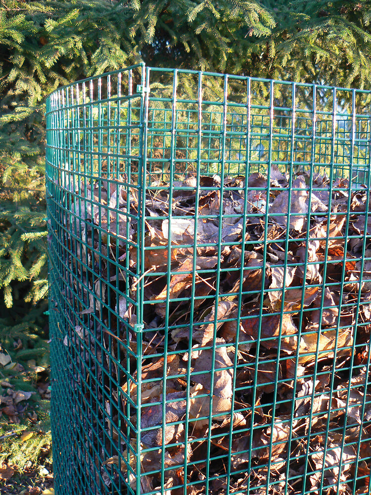 Grillage carre plastifie 6.4mm 1x3m | Bricorama