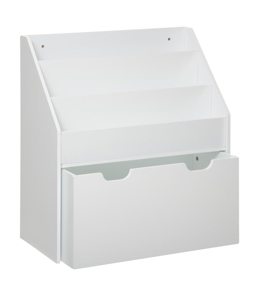 Bibliothèque Enfant avec Bac de rangement sur roulette | Bricomarché