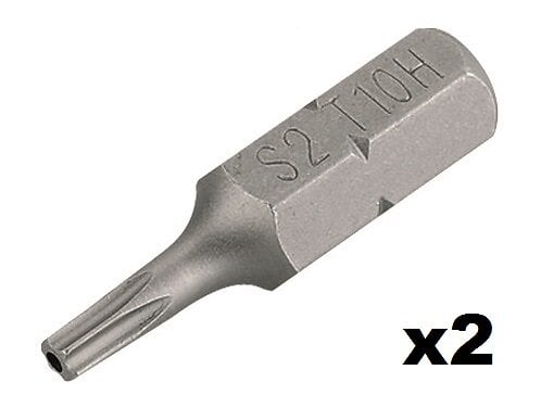 Embout De Vissage Torx Tamper T20 (25mm) - 2 Pièces | Bricomarché