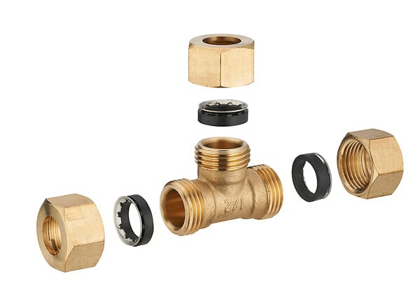 Té joint mixte égal D14 | Bricomarché