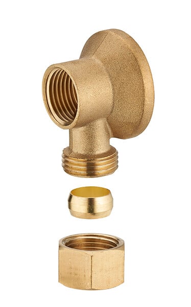 Applique bicône 1/2' d.14 - f 1/2' coque 1 piece | Bricomarché