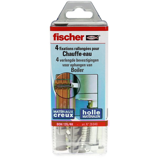 Kit de fixation pour chauffe-eau BOH 135 FISCHER | Bricomarché
