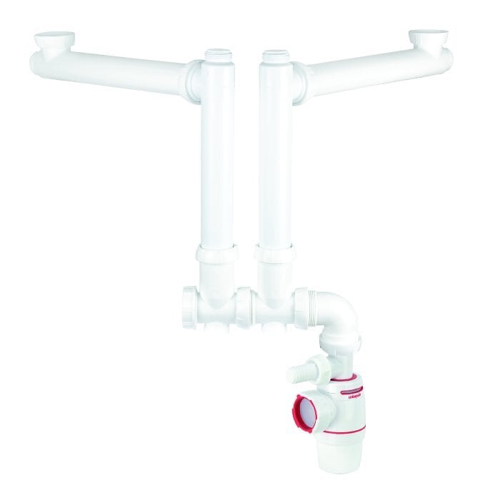 Siphon neo deporte evier 2 bacs | Bricomarché