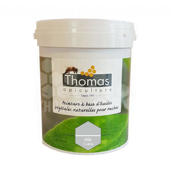 Peinture thomas base végétale 1 litre - oxyde de fer rouge | Bricorama