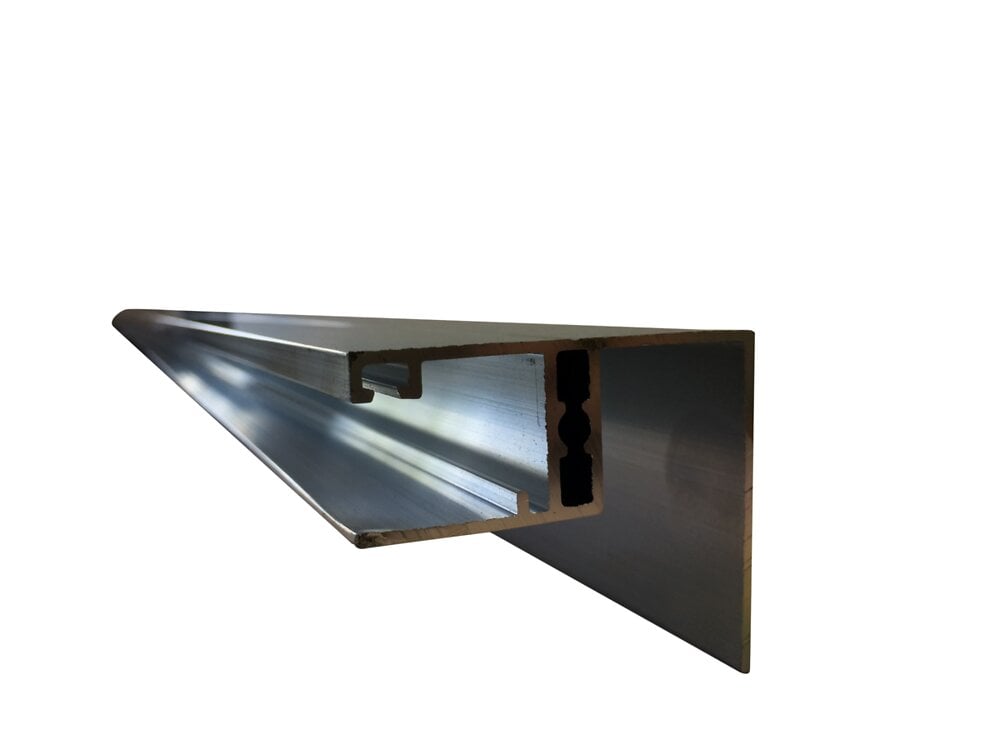Profilé de rive aluminium monobloc 3 m | Bricorama