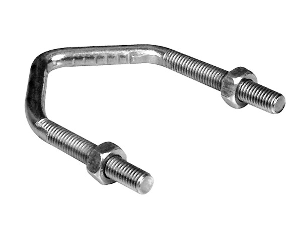 Fixation bride d'étrier pour mât diam 25-50mm. entraxe 60mm METRONIC ...