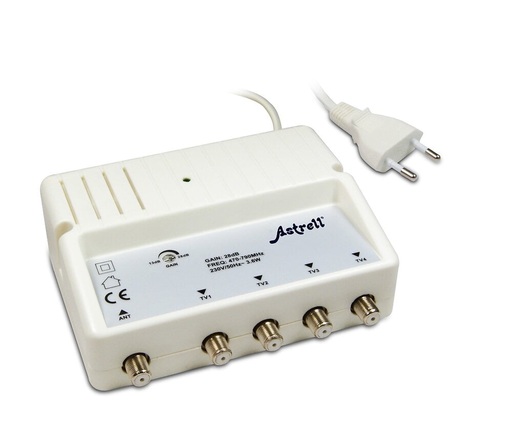 Amplificateur répartiteur 4 sorties | Brico Cash