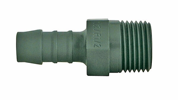 EMBOUT MÂLE PLASTIQUE D. 6mm M 12X17 TECHNO | Bricomarché