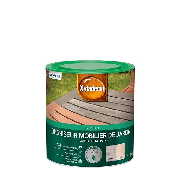 Degriseur Pour Mobilier De Jardin Xyladecor Mat Incolore 1L | Bricomarché