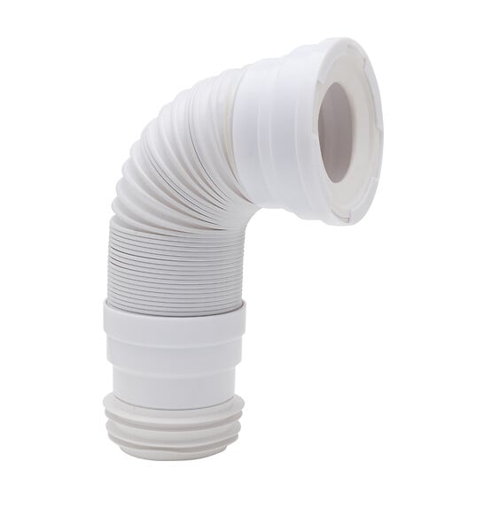 Pipe Wc Extensible Armature Métal Longue Emboiter Ou Coller Wirquin