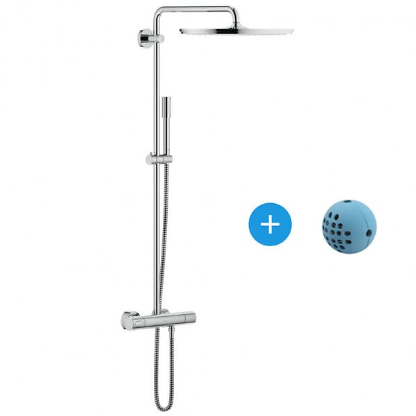 Grohe Pack Rainshower System 400 Colonne de douche thermostatique + IPS ...