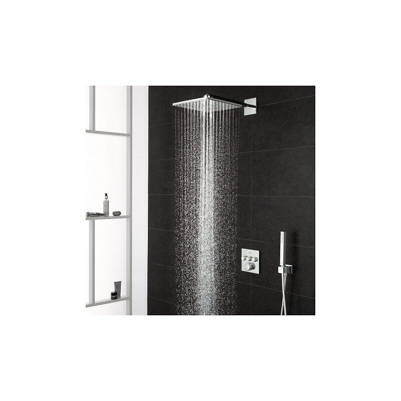 Grohe Grohtherm SmartControl Set de douche tout en 1 avec douche de tête 31cm + Douchette 1 jet ...