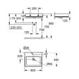 Grohe Cube Ceramic Lavabo, 600x490 mm, PureGuard, blanc alpin (3947300H ...