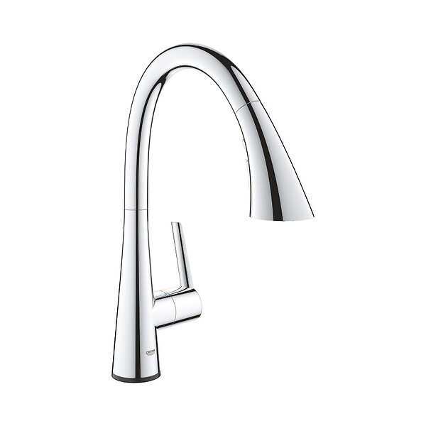 Grohe Zedra touch, mitigeur evier électronique, chrome (30219002 ...