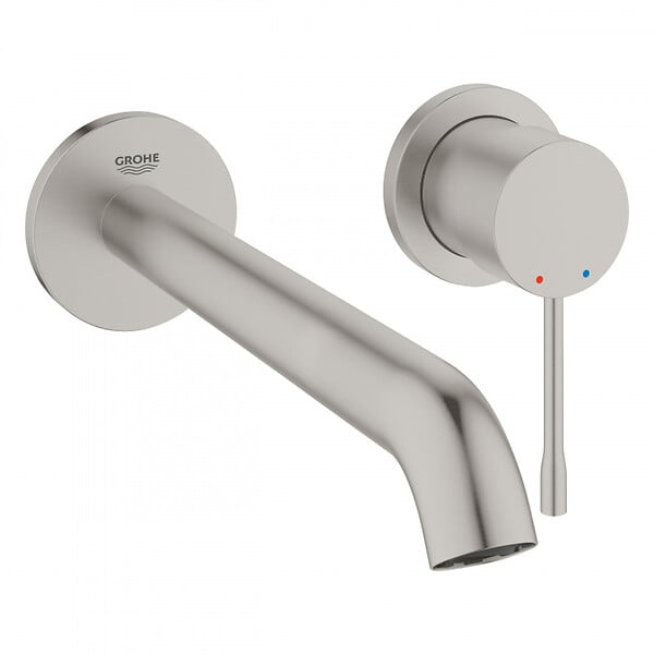 Grohe Essence Mitigeur lavabo monocommande montage mural, 2 trous ...
